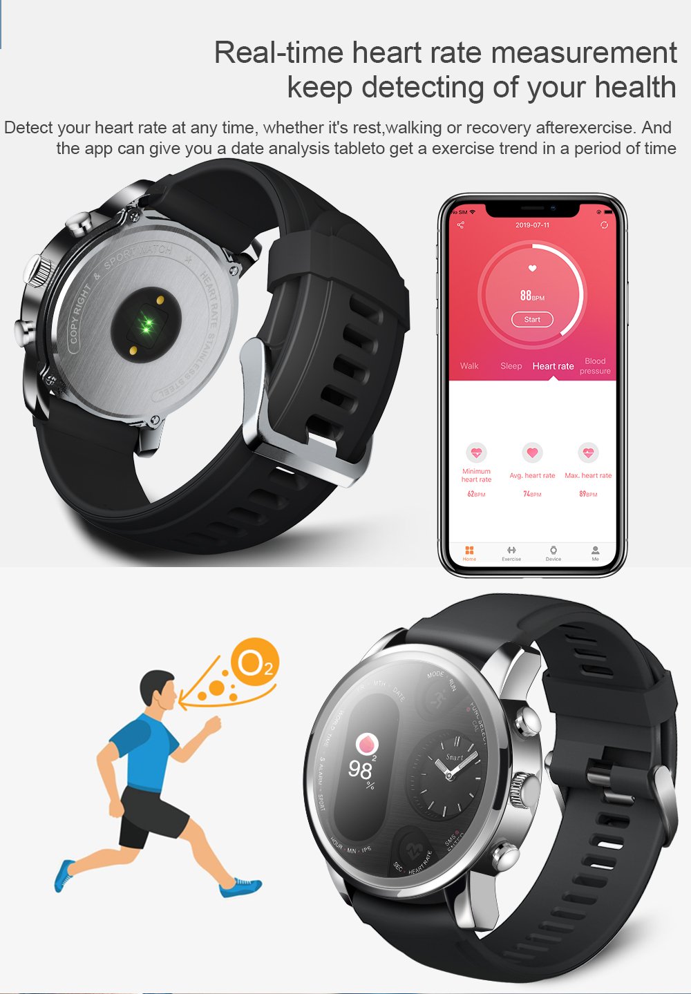 Dual Display Smart Watch for Men - Wants & Buy